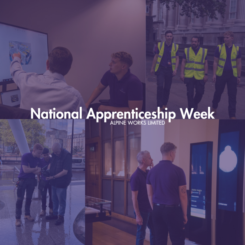 👷‍♂️🏗️ Celebration of National Apprentice Week - Alpine Works